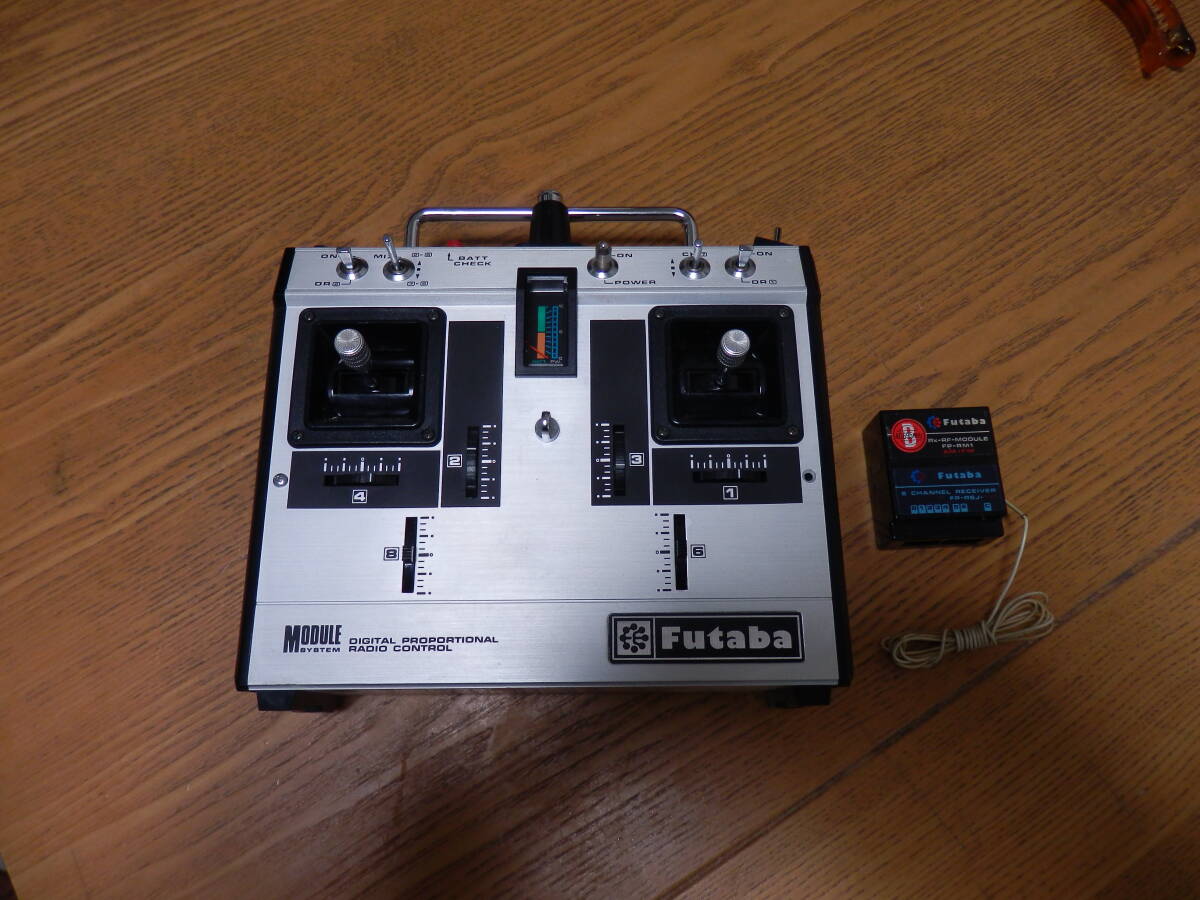 FUTABA フタバ 送信機 FP-T8JN プロポ＋FP-R6J-FM 受信機 FM40MzBバンド プロポ作動未確認 /【Buyee】 Buyee - Japanese Proxy ...