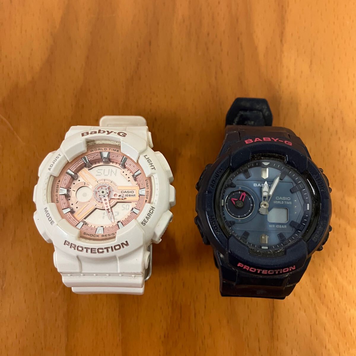 1-100 G-SHOCK CASIO カシオ Gショック ジーショック 腕時計 Baby-G PROTECTION ホワイト ネイビー ...