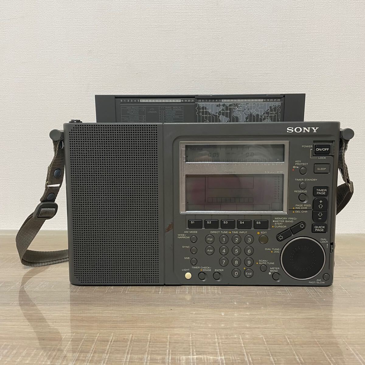 SONY ソニー ICF-SW77 ワールドバンドラジオ BCLラジオ LW/MW/SW/FM ステレオレシーバー FMステレオ 通電OK ジャンク品 /【Buyee】 Buyee ...