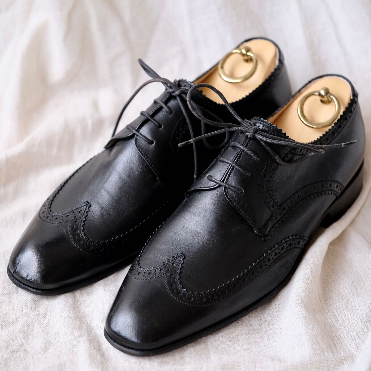 BALLYバリー ウィングチップフルブローグダービーLUCAN黒6F /【Buyee】 Buyee - Japanese Proxy Service | Buy from Japan!