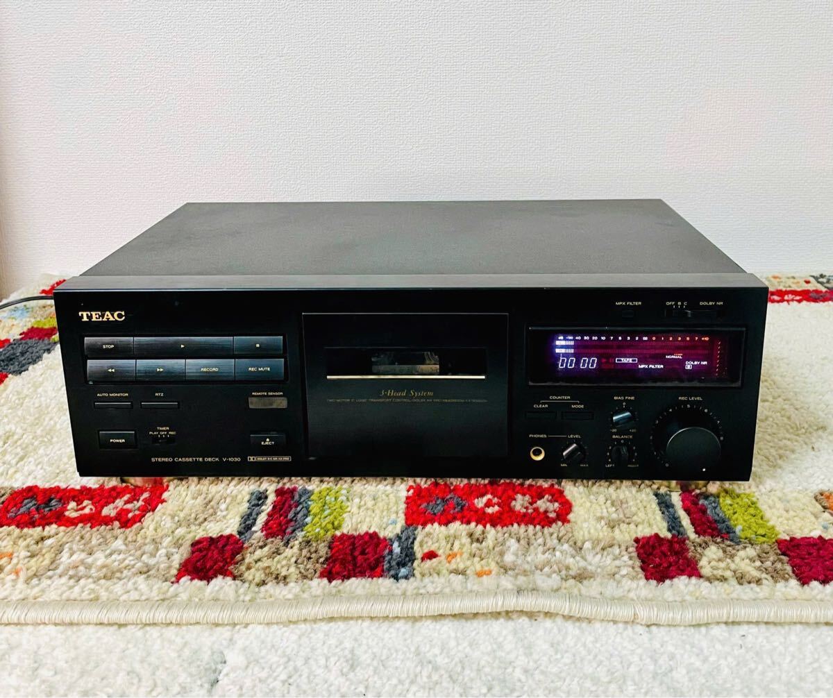 TEAC ティアック V-1030 カセットデッキ 音出し確認済み。 /【Buyee】 Buyee - Japanese Proxy ...