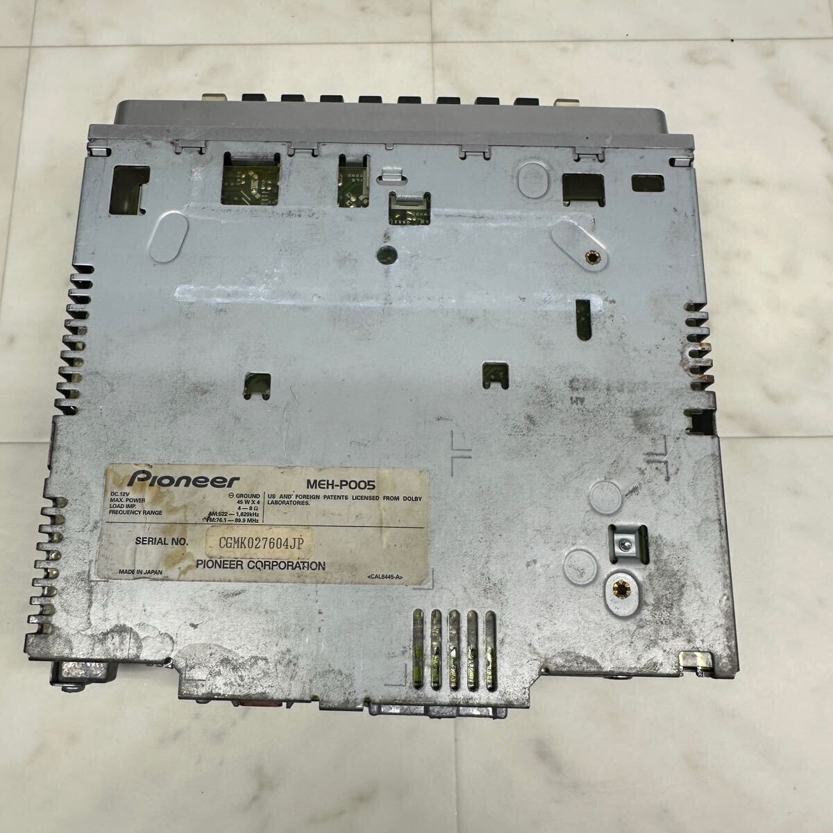 希少 カーオーディオ カロッツェリア MEH-P005 MDLP対応 MDプレーヤー 動作未確認【管3720X】 /【Buyee】 Buyee - Japanese Proxy Service ...