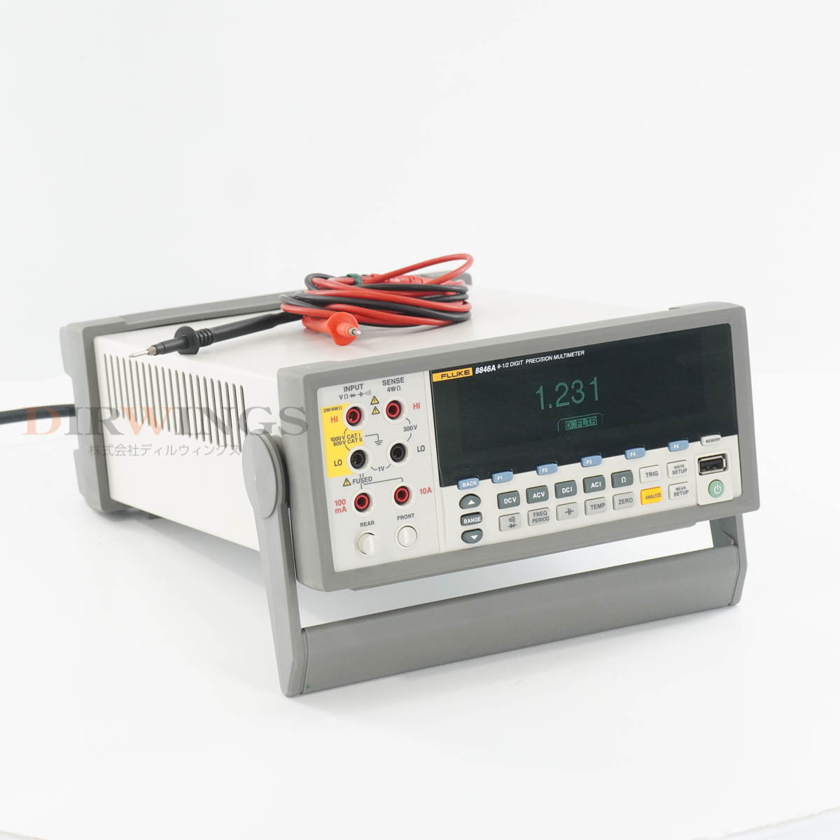 [DW] 8日保証 8846A FLUKE フルーク 6-1/2 DIGIT PRECISION MULTIMETER 6.5桁高確度マルチメーター デジタルマルチメーター[06256 ...