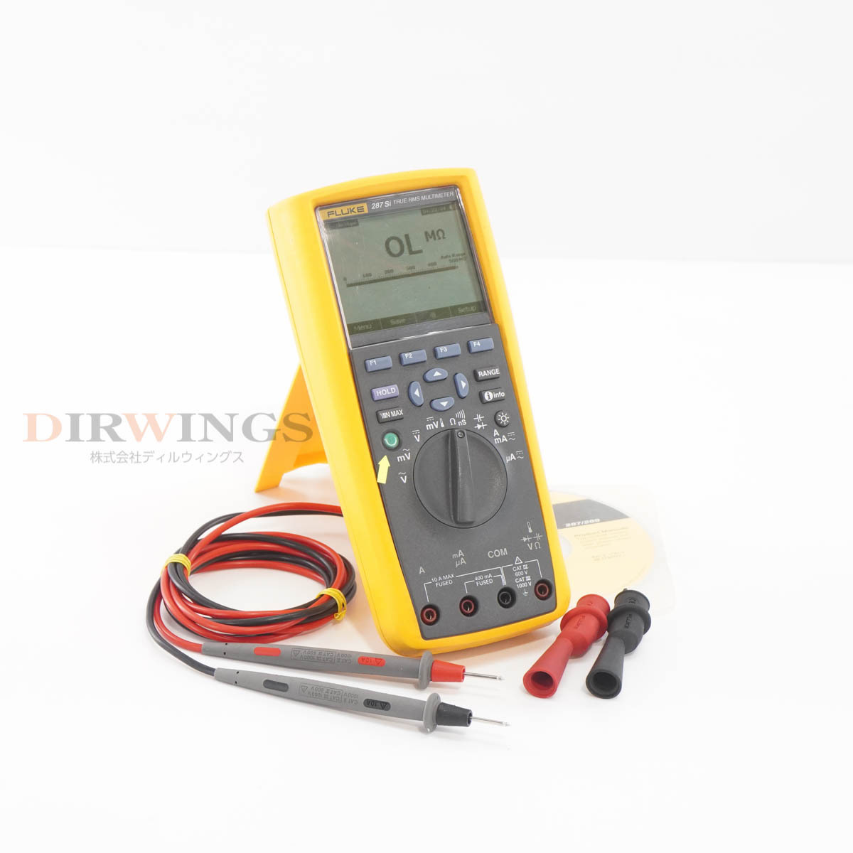 [JB] 保証なし 287 Si 287Si FLUKE TRUE RMS MULTIMETER フルーク デジタルマルチメーター マルチ ...