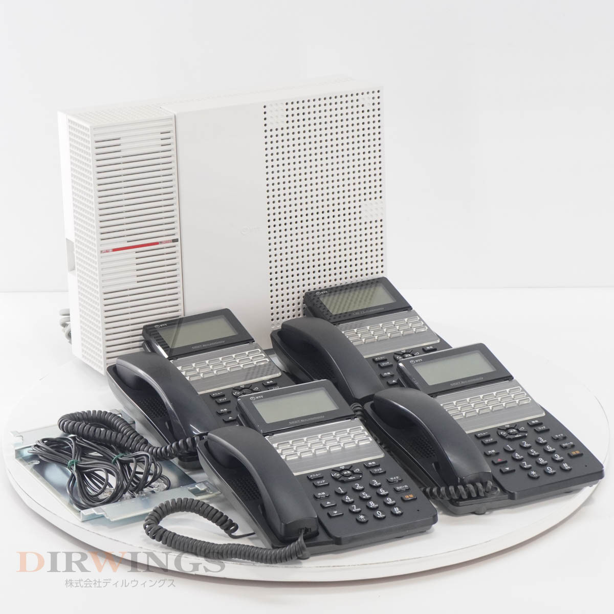 [PG] 8日保証 セット 2018年製 αN1 αA1 N1S-ME-(1) NTT A1-(18)STEL-(2)(K) 主装置 電話機 ...