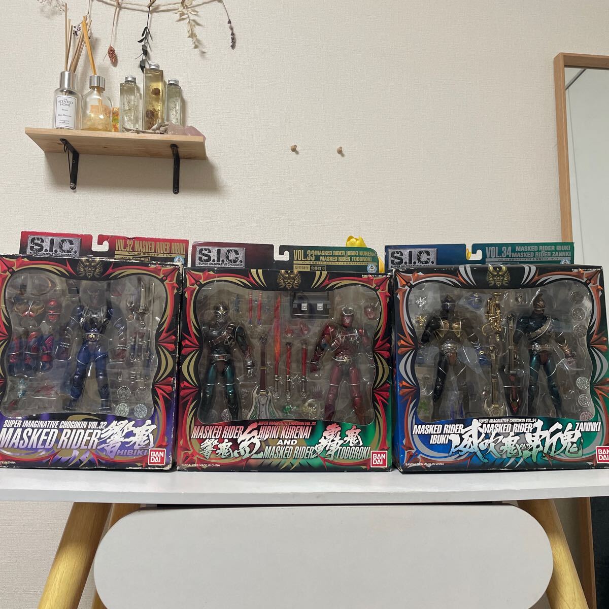 S.I.C.VOL.32 仮面ライダーヒビキ S.I.C.VOL.33仮面ライダーヒビキクレナイ&トドロキ S.I.C.VOL.34仮面ライダーイブキ&ザンキ 響鬼 /【Buyee ...