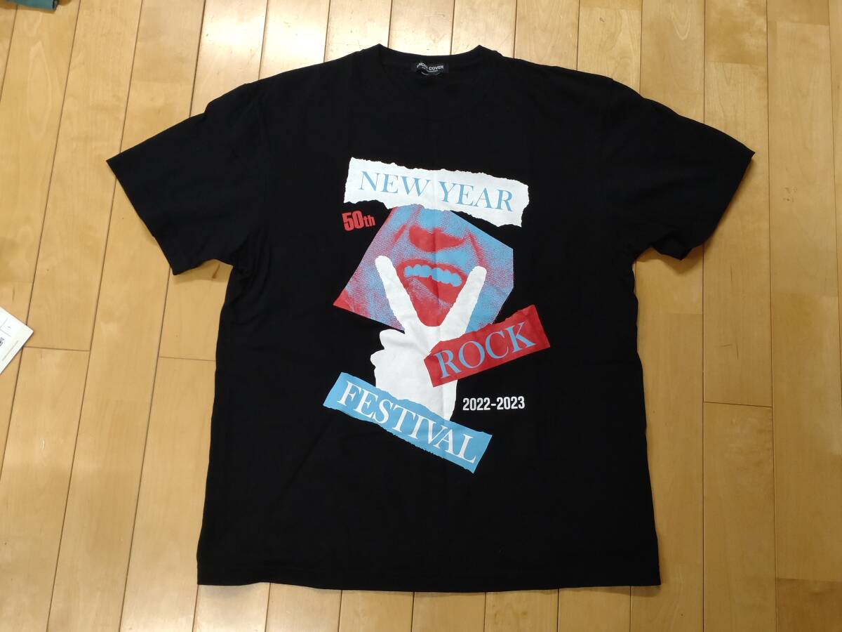 アンダーカバー×ニューイヤーロックフェスティバル UNDERCOVER NEW YEAR ROCK FESTIVAL プリントTシャツ 50周年 サイズXL /【Buyee】 Buyee ...