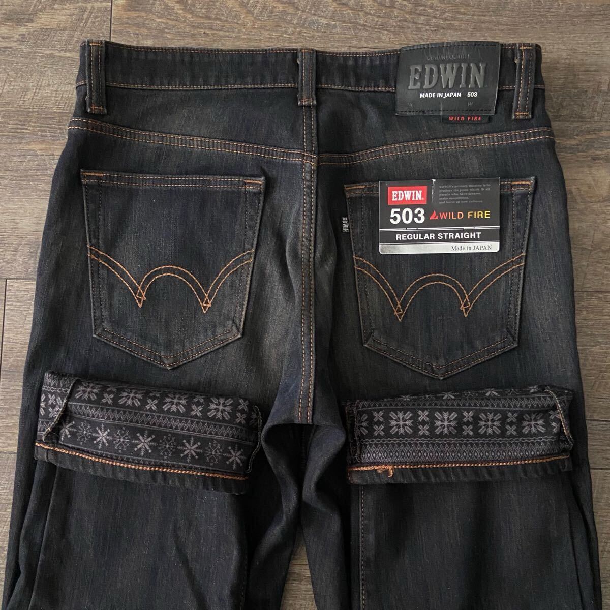 新品タグ付 サイズW32 EDWIN エドウィン WILD FIRE ワイルドファイア 防寒 極暖 ストレッチ デニム ライディング パンツ M バイク メンズ /【Buyee】 Buyee ...