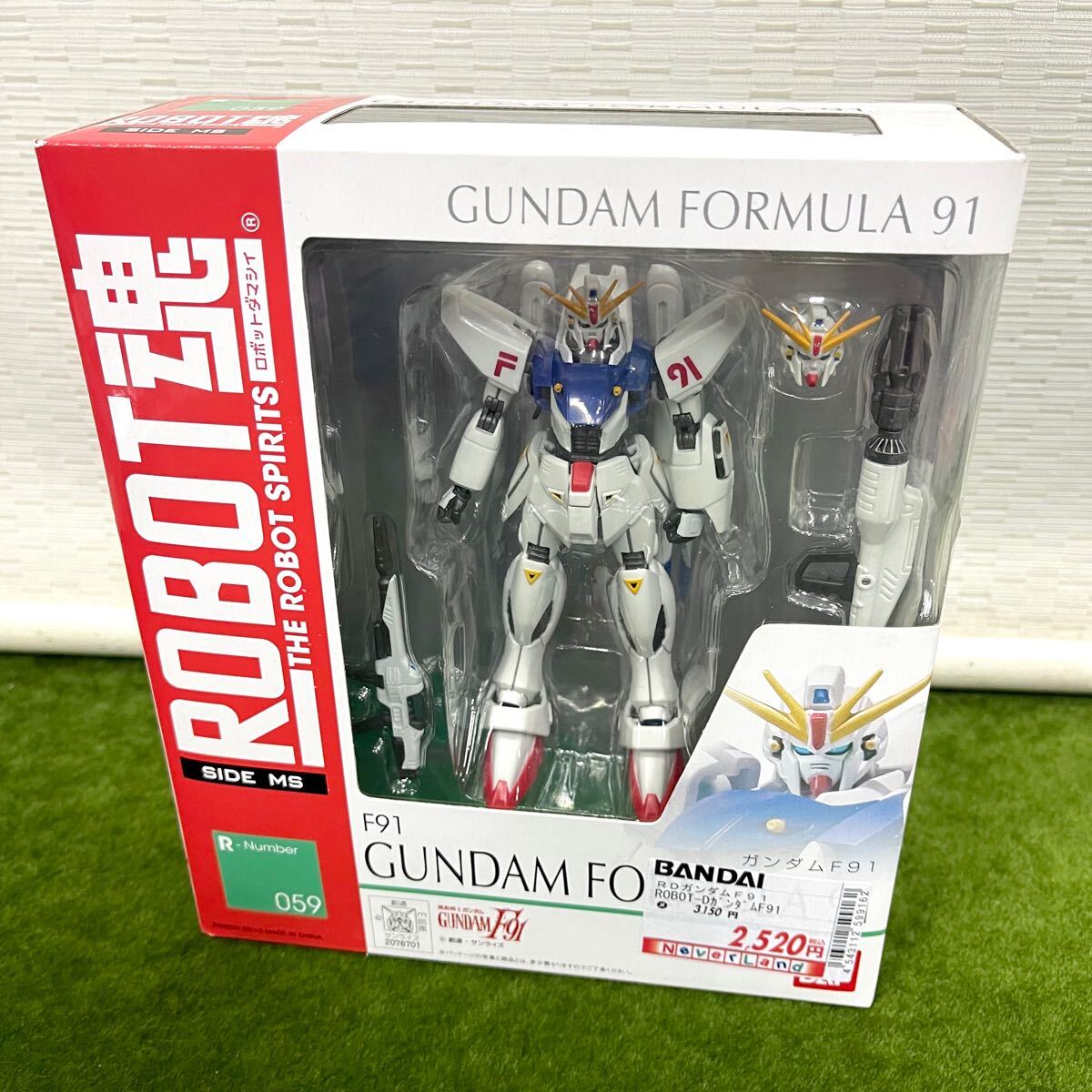 PF58 ★☆新品未使用品 BANDAI/バンダイ フィギュア ROBOT魂 機動戦士ガンダムF91 R-Number 059 F91 ...
