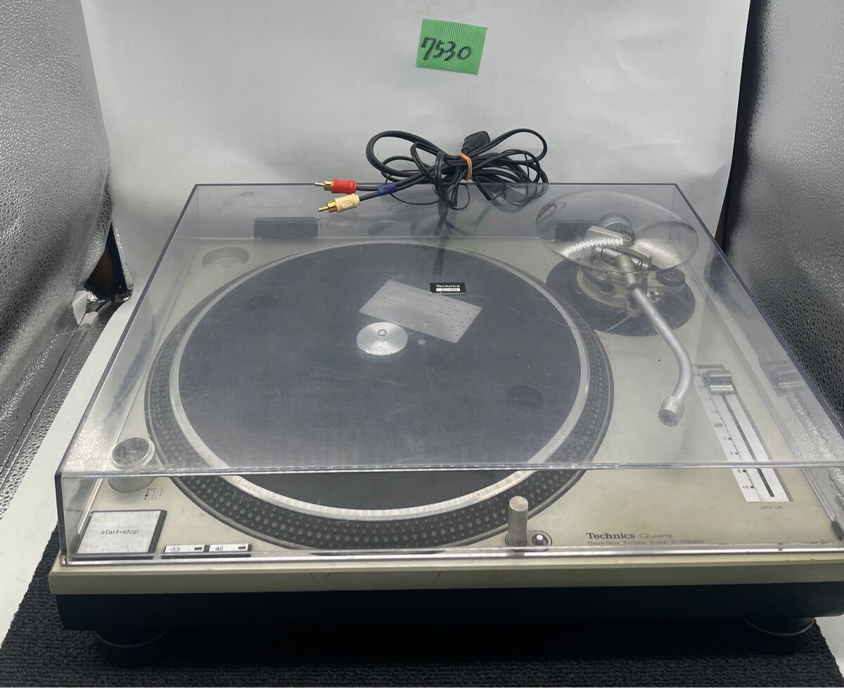 【ジャンク】Technics Quartz SL-1200MK2 テクニクス レコードプレーヤー ダイレクトドライブ ターンテーブルシステム u7530 /【Buyee】 Buyee ...