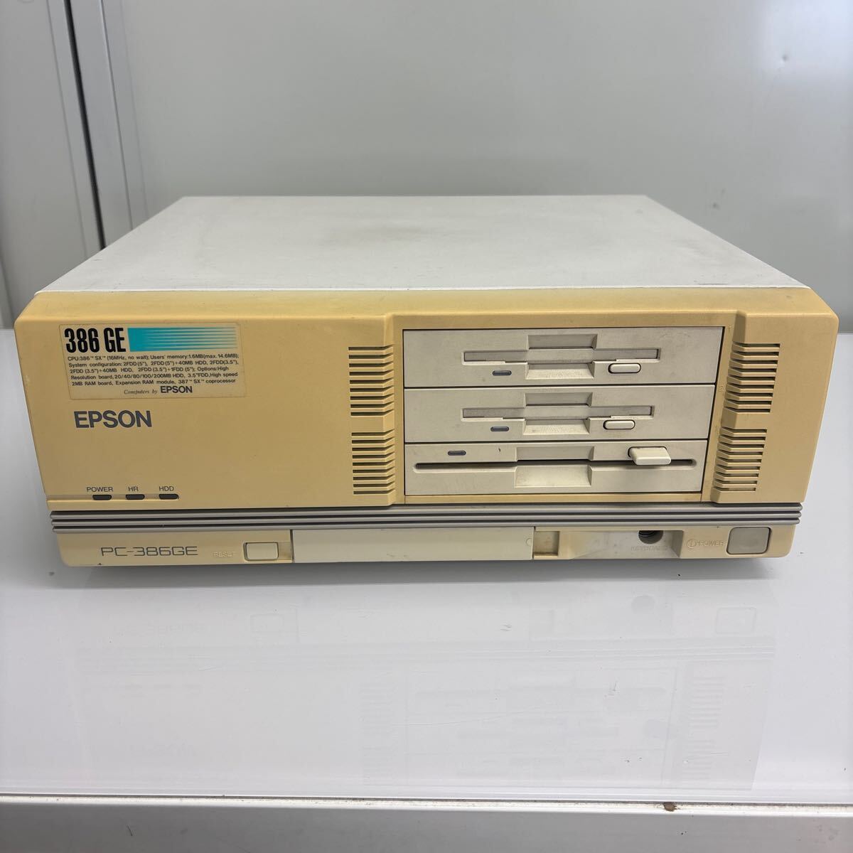 EPSON PC-386GEパーソナルコンピュータ ジャンク /【Buyee】 Buyee - Japanese Proxy Service ...