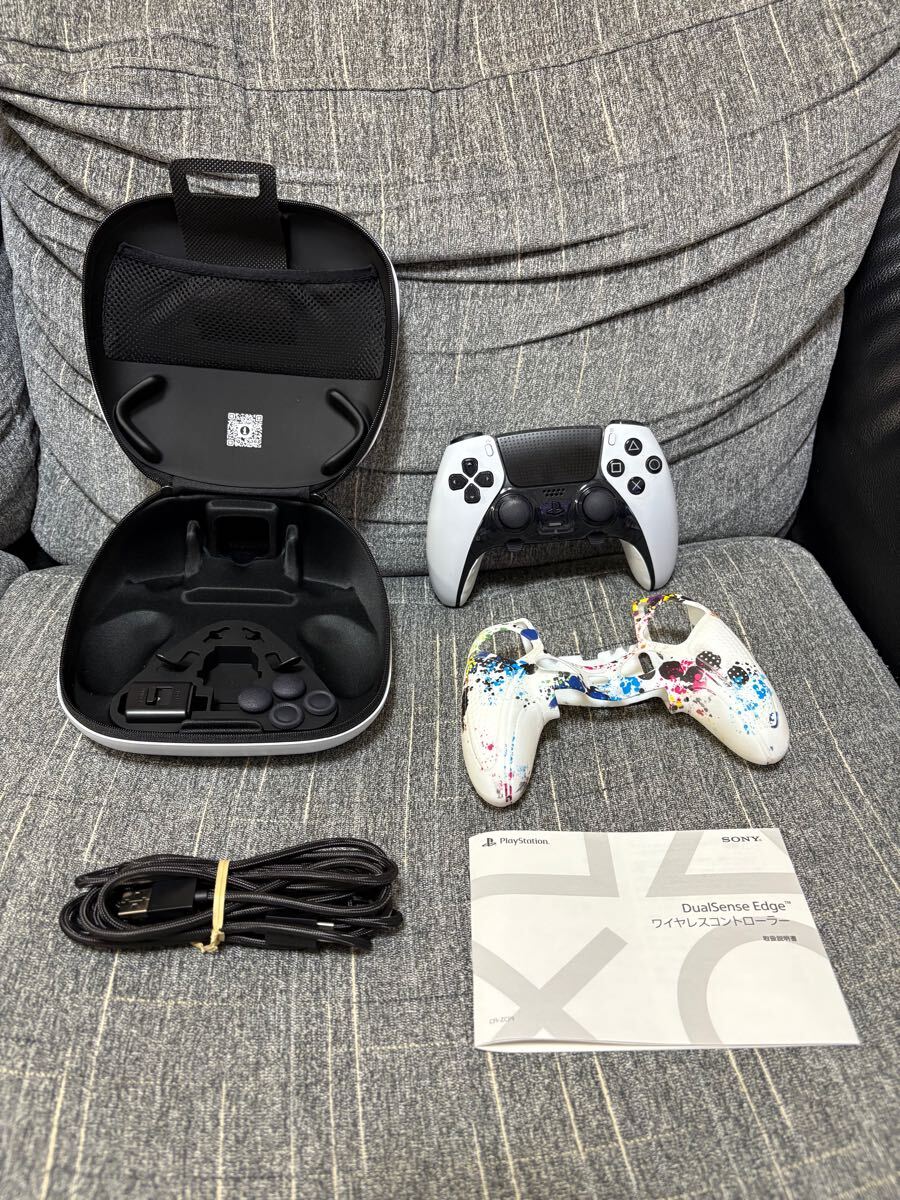 【使用感有り】 PS5 DualSense Edge CFI-ZCP1 ワイヤレスコントローラー 社外シリコンカバー付き /【Buyee】 Buyee - Japanese Proxy ...