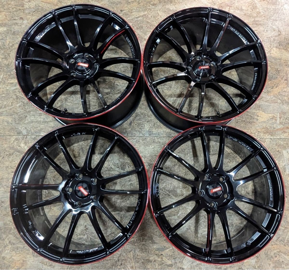 【希少！】RAYS グラムライツ 57エクストリーム 19インチ 8.5J＋43 9.5J＋42 PCD 114.3 5穴 5H シルビア ...