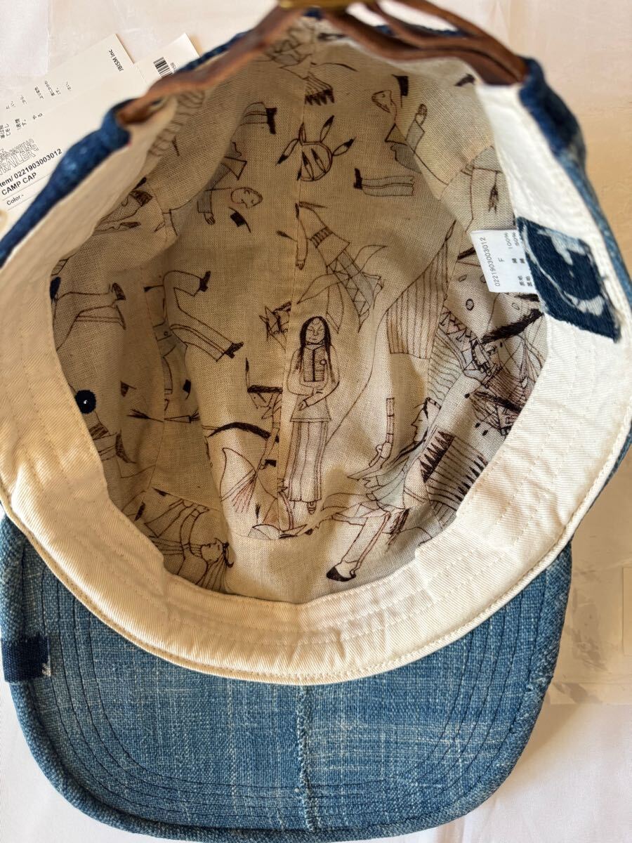 SS21 visvim F.I.L. Indigo Camping Trailer CAMP CAP size FREE/ict dry JOURNEYMAN N.D. PEERLESS ...