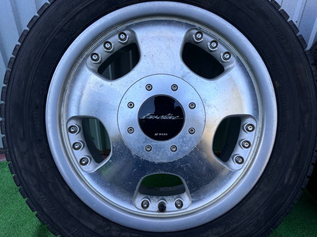 WORK EUROLINE ワーク ユーロライン 15インチ 185/65R18 15X6.5JJ +42 PCD100 4本 セット ...