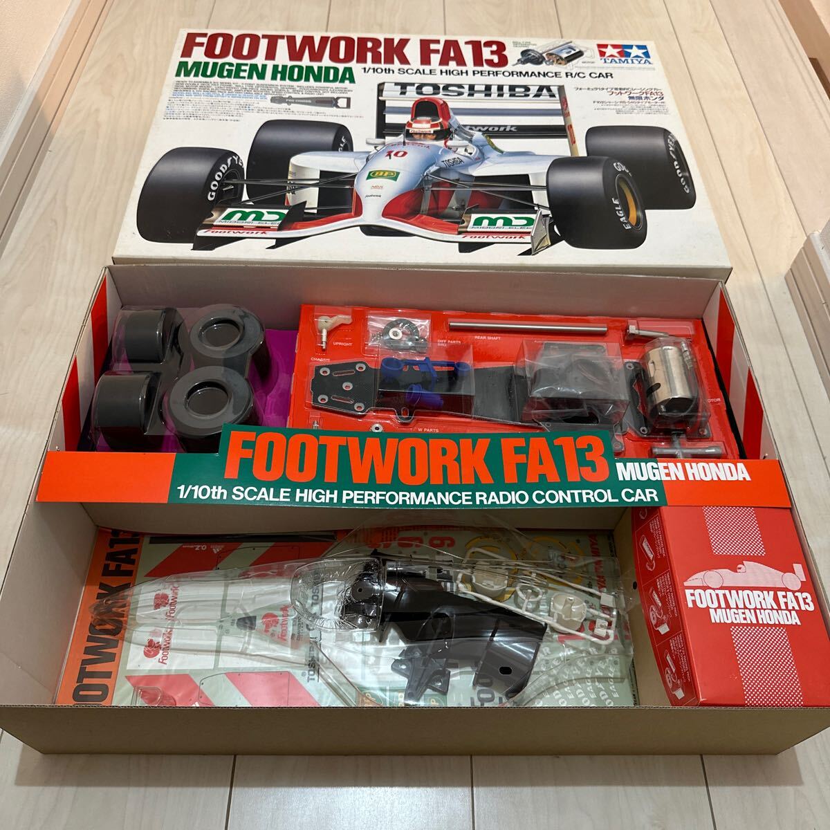 当時物 F1 ラジオコントロールカー 1/10 フットワークFA13 MUGEN HONDA 未組立 /【Buyee】 Buyee - Japanese Proxy Service | Buy ...