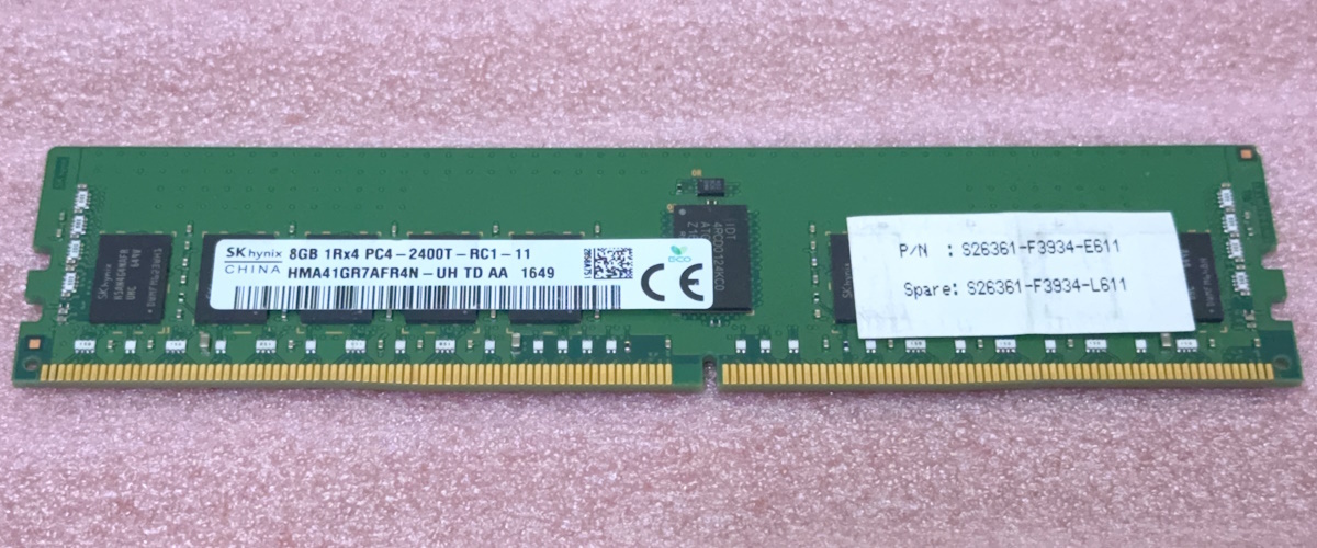 SK hynix HMA41GR7AFR4N-UH *PC4-19200/DDR4-2400/PC4-2400T ECC REG/Registered 288Pin DDR4 RDIMM ...