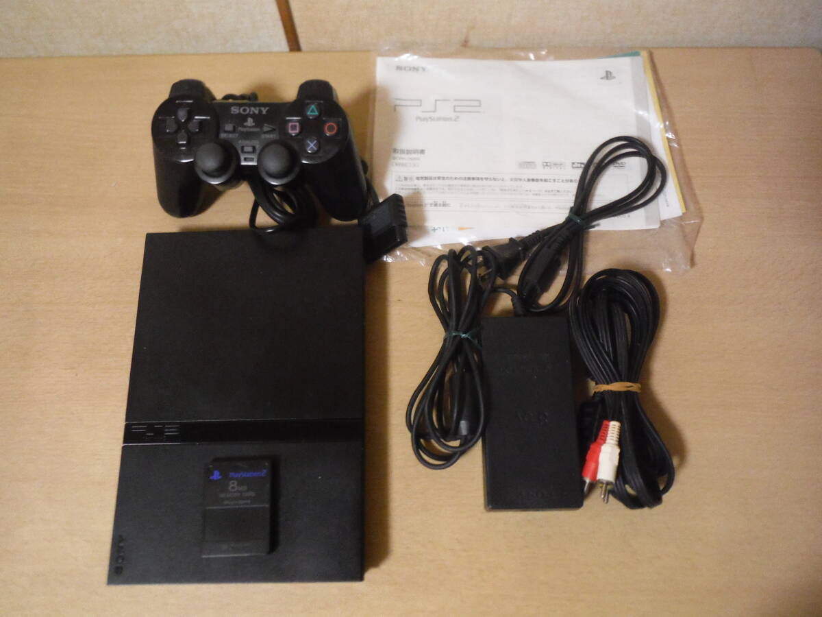 動作確認済★PS2 SCPH75000 薄型プレイステーション2 取説付 ブラック 即遊べる本体セット☆プレステ1も遊べる☆プレステ2☆ /【Buyee】 Buyee - Japanese ...