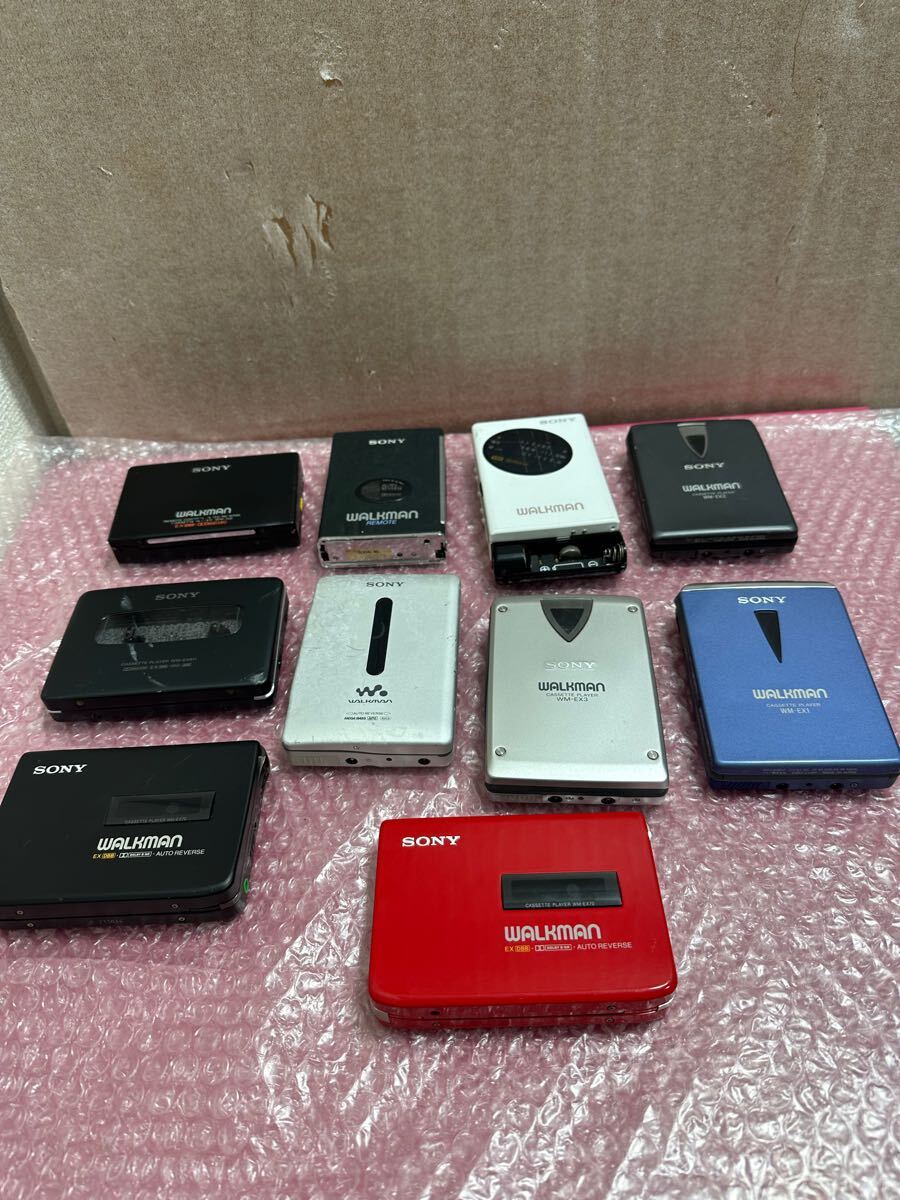 カセットプレーヤー SONY WALKMAN WM-EX70 EX-3 F509 WM-EX1 EX2 EX3 カセットウォークマン まとめ 10台 中古品 /【Buyee】 Buyee ...