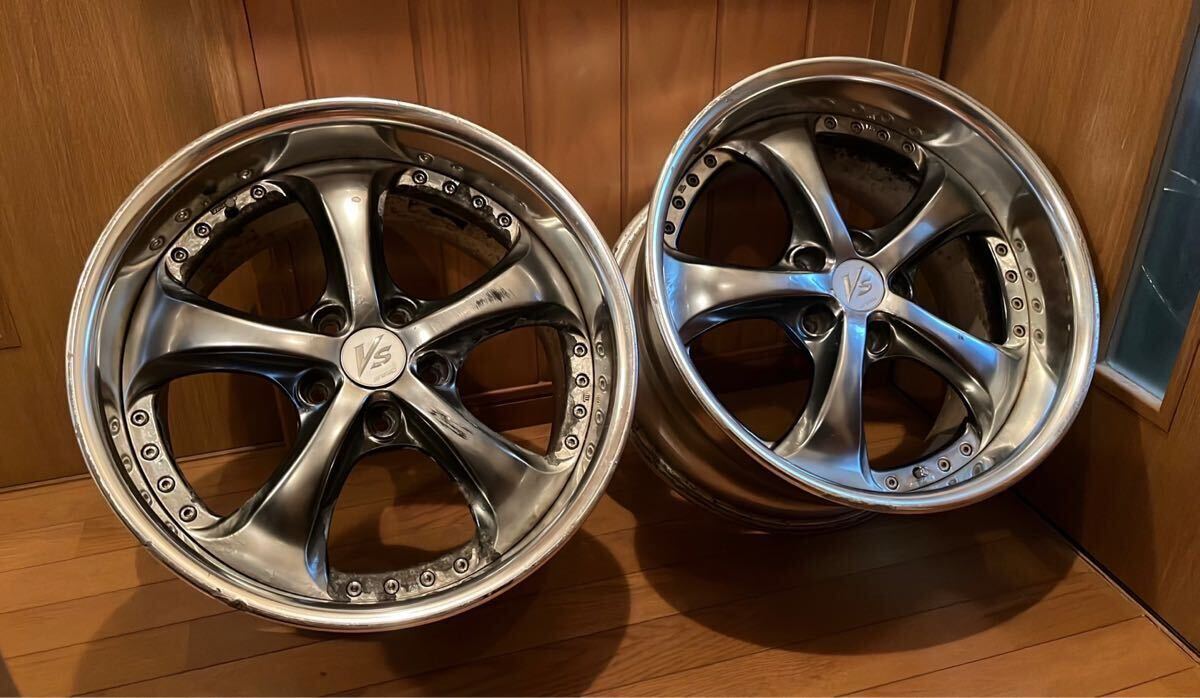 ワーク WORK VS-KF 18インチ 9.5j +32 pcd114.3 5穴 ブラックバーニング 2本セット 深リム ドリケツ等に /【Buyee】 Buyee - Japanese ...