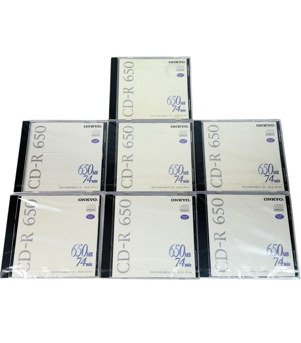 希少 ONKYO オンキョー CD-R シルバーディスク オレンジブック準拠 650MB 74min XCD-R74V 7枚セット /【Buyee】 Buyee - Japanese ...
