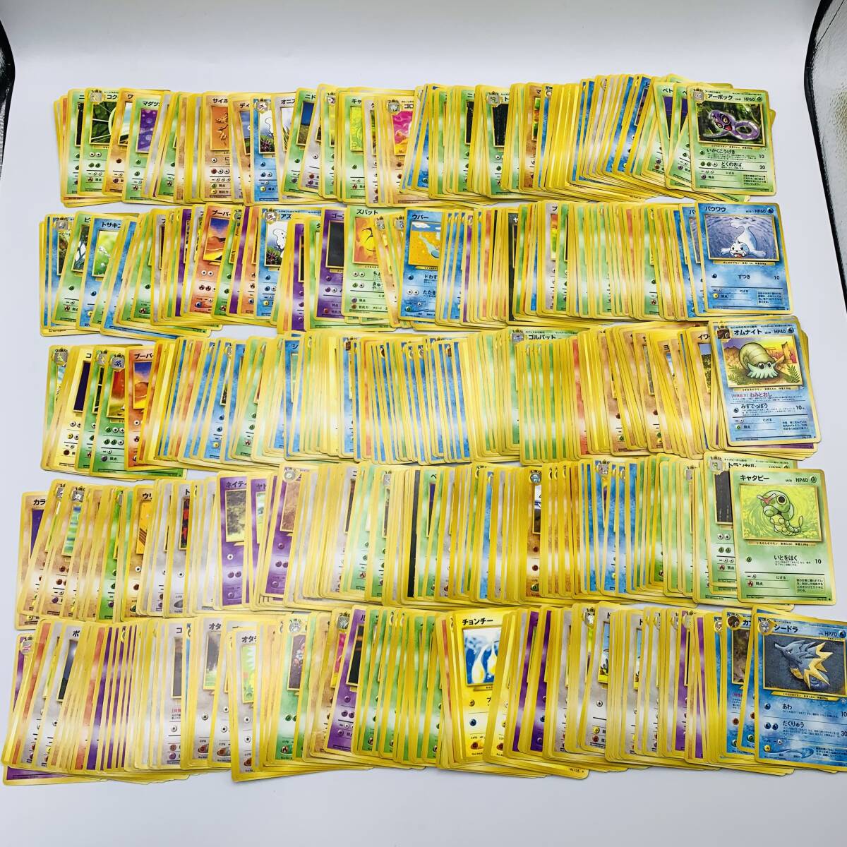 ポケモンカードゲーム 旧裏 約16.5cm モンスター 大量 まとめ Pokemon Cards Base Set Old Back ...