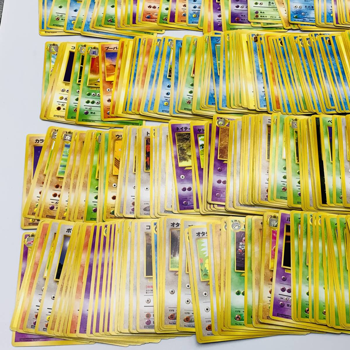 ポケモンカードゲーム 旧裏 約16.5cm モンスター 大量 まとめ Pokemon Cards Base Set Old Back ...