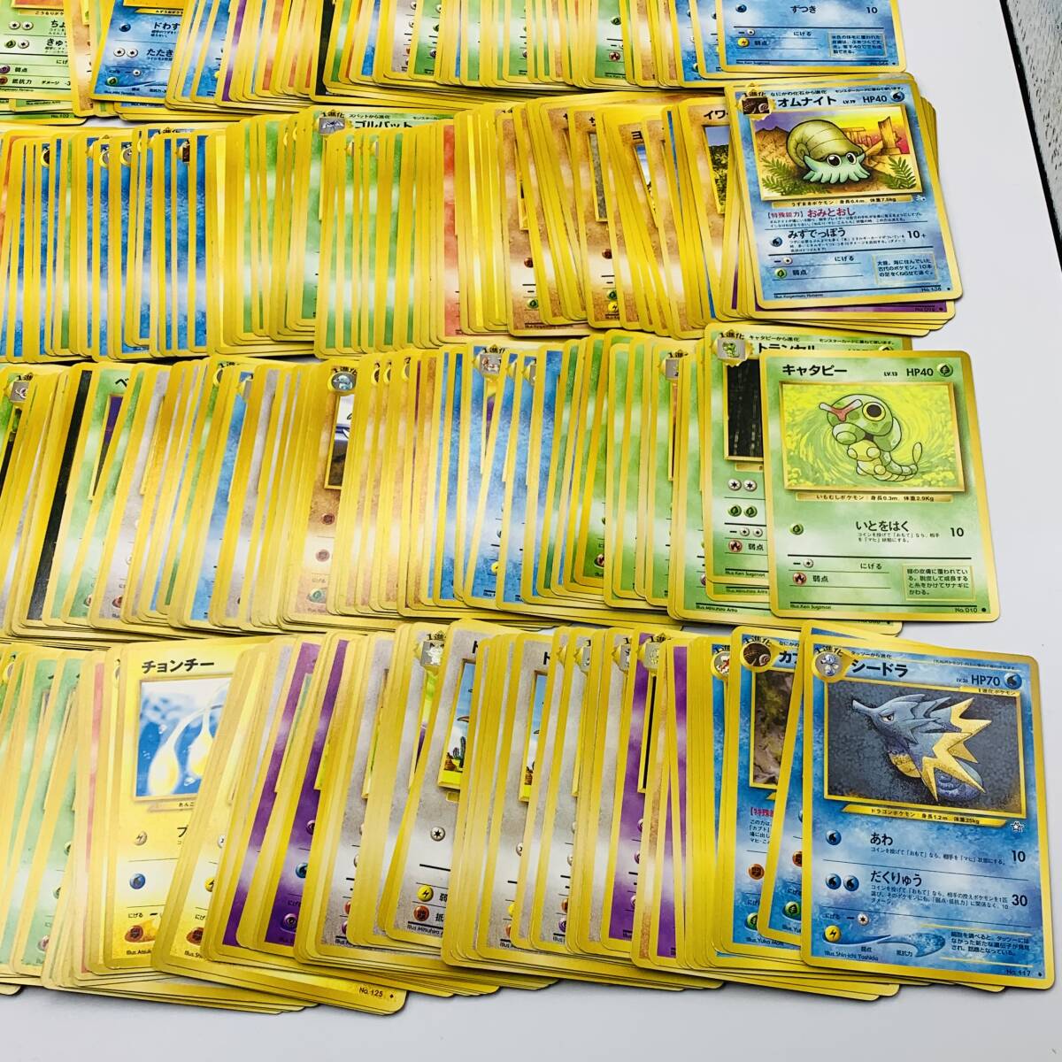 ポケモンカードゲーム 旧裏 約16.5cm モンスター 大量 まとめ Pokemon Cards Base Set Old Back ...