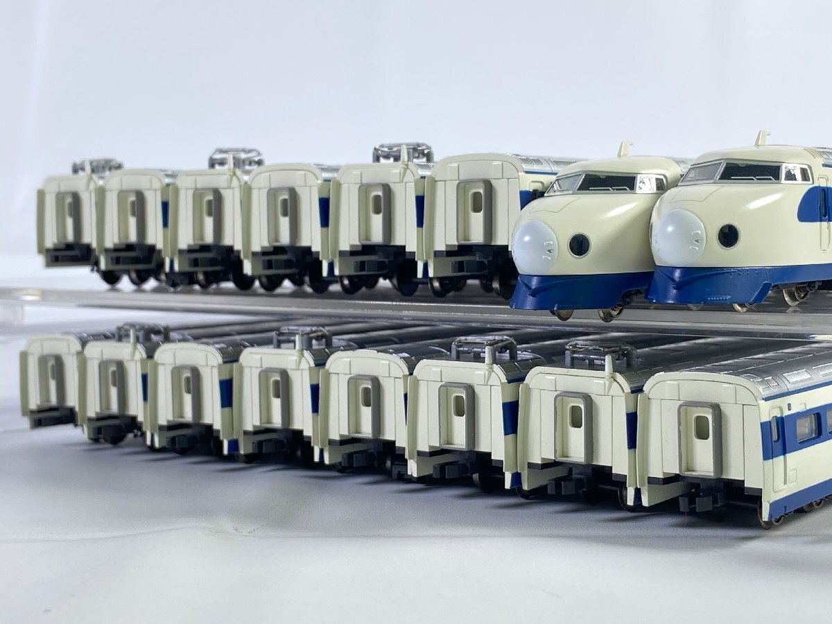 1-118＊Nゲージ MICROACE 0系新幹線 (大窓) 18次車 「ひかり号」 まとめ売り A-0252 基本8両/A-0256 増結8両 マイクロエース 鉄道模型(ajc ...