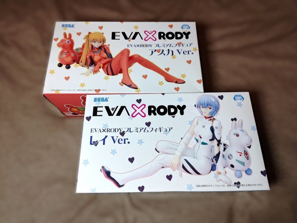未開封 非売品 EVA×RODY プレミアムフィギュア アスカVer. レイVer. 2種セット エヴァンゲリヲン SEGA /【Buyee】 Buyee - Japanese Proxy ...