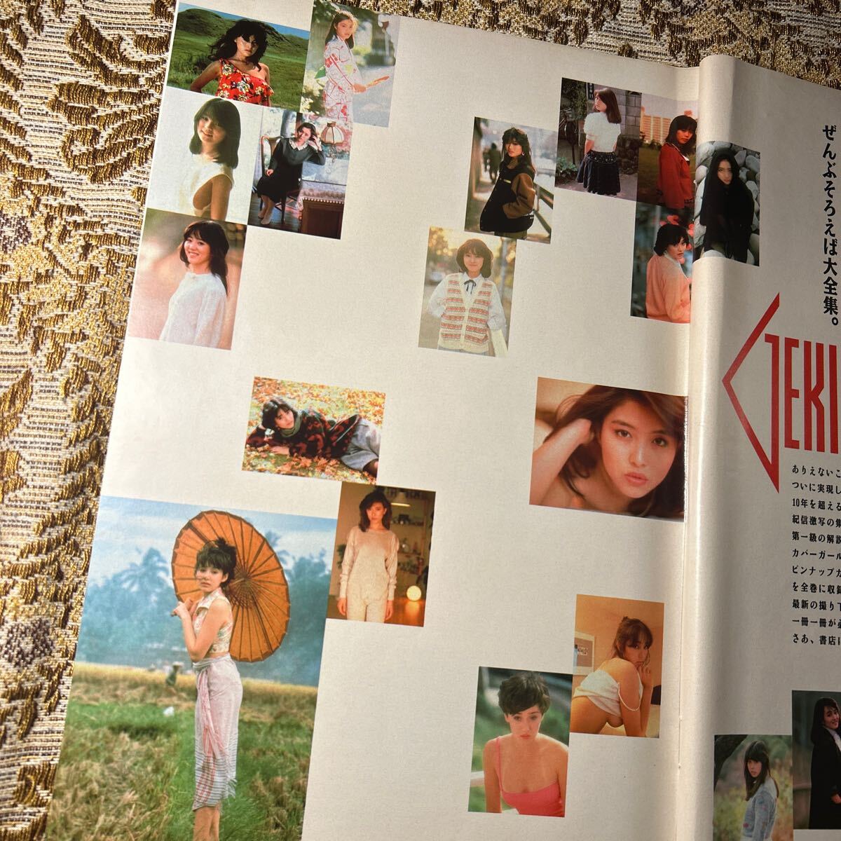 極希少！ 広田恵子/山瀬まみ/激写文庫(広告) 切り抜き 7P 当時物 80年代 A4/キャンギャル/カネボウ水着/ハイレグ/レトロ/GORO/a6 /【Buyee】 Buyee ...