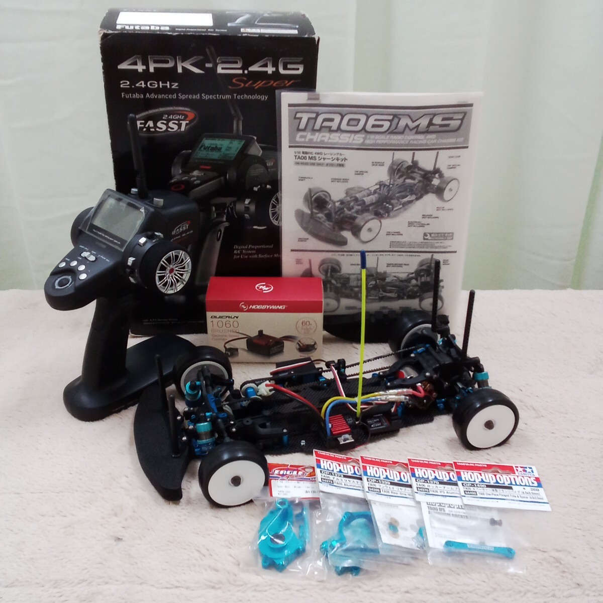 タミヤ TA06MS Futaba4PK-2.4GSuper(動作確認済み) OPパーツ少々 /【Buyee】 Buyee - Japanese Proxy Service | Buy ...