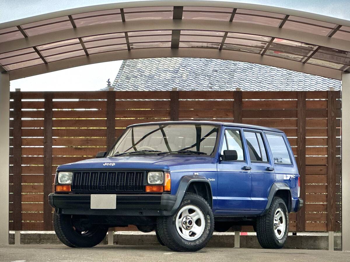 【希少色】クライスラー ジープ チェロキー スポーツ XJ 7MX 4.0 前期モデル 希少色 ベージュインテリア クーラー完備 機関良好 予備検査OK /【Buyee】 Buyee ...