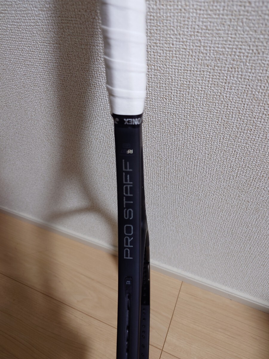 テニスラケット ウィルソン プロスタッフ97 RF V11.0 G2 WILSON PRO STAFF 97 RF SENSATION16 センセーション16 4張セット /【Buyee ...