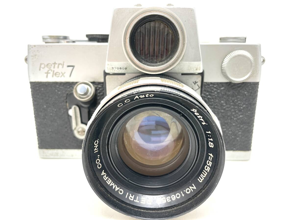 21149 Petri flex7 C.C Auto petri 1:1.8 f=55mm PETRI CAMERA CO.,INC. /【Buyee】 Buyee - Japanese ...