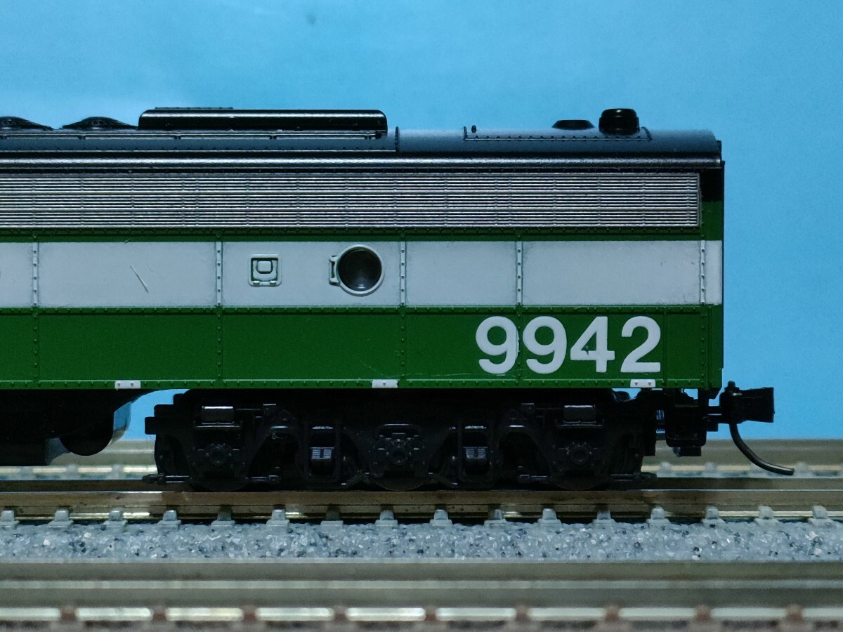 KATO USA 176-267 E8/9A BN バーリントン・ノーザン鉄道 9942 KD仕様 整備点検済 EMD アメリカ型ディーゼル ...