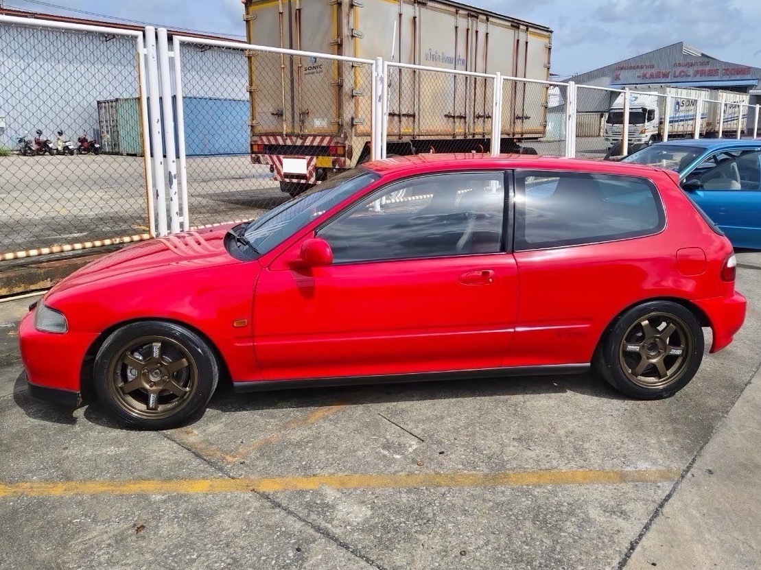 ホンダ シビック CIVIC EG6 B16A V-TEC 赤 走行不明 社外パーツ多数 破格 検なし 書あり /【Buyee】 Buyee - Japanese Proxy Service ...