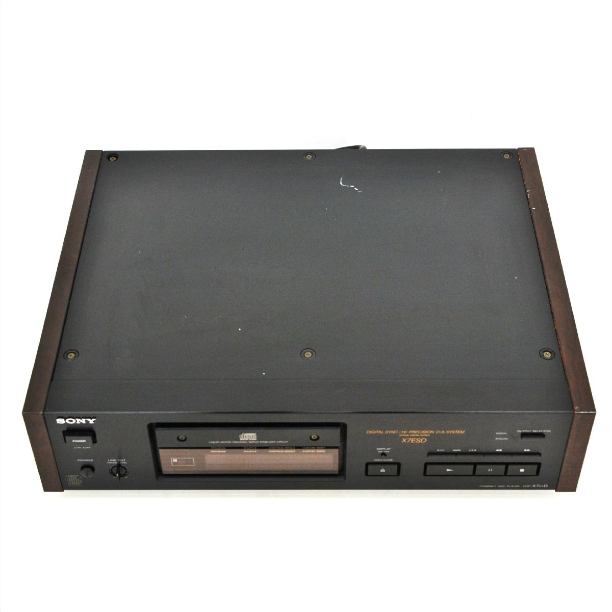 1円【ジャンク】SONY ソニー/CDプレイヤー/CDP-X7ESD/75 /【Buyee】 Buyee - Japanese Proxy Service | Buy from Japan!