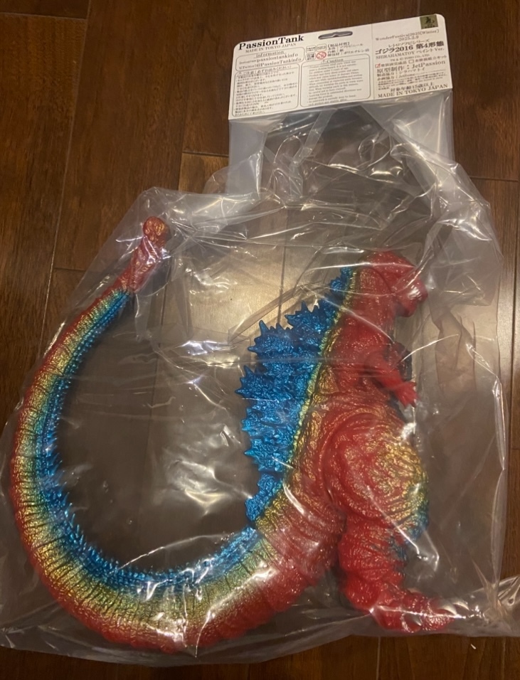 新品 即決 WF2025冬 passiontank パッションタンク 2016 第4形態 シラハマトイ シンゴジラ ゴジラ GODZILLA ソフビ ワンフェス WF2025W /【Buyee ...