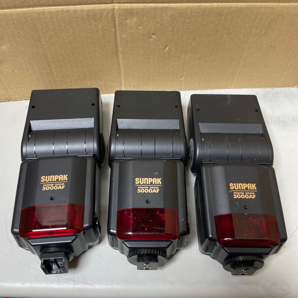 K1112/3台セット SUNPAK POWER ZOOM 5000AF 動作未確認 /【Buyee】 Buyee - Japanese ...