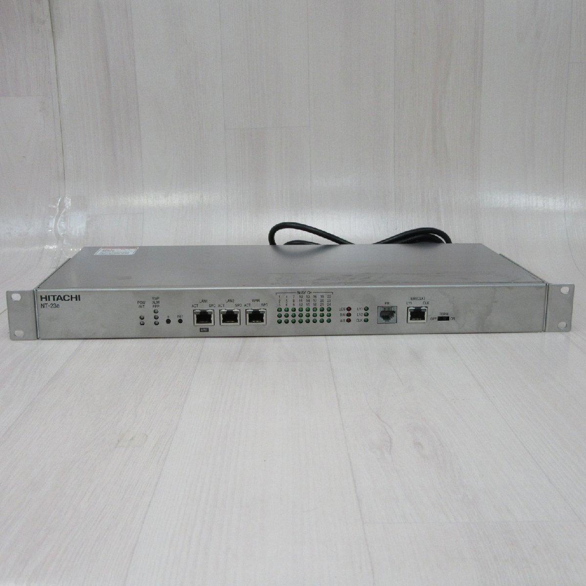 日立 NT23E-PRIHWA NT-23e VoIPゲートウェイ PRIインターフェイス対応 説明書入りCD-ROM付 保証有 2F_056 ...