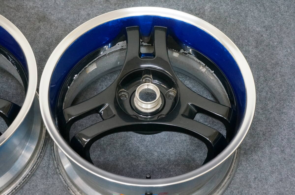 K0003【希少】スーパーアドバン SA3R ☆ PCD114.3 7J+35 8J+35 当時物 ドリフト JDM /【Buyee ...