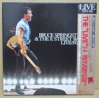 【5LP BOX】ブルース・スプリングスティーン＆ザ・E・ストリート・バンド / THE LIVE 1975-85 BRUCE ...