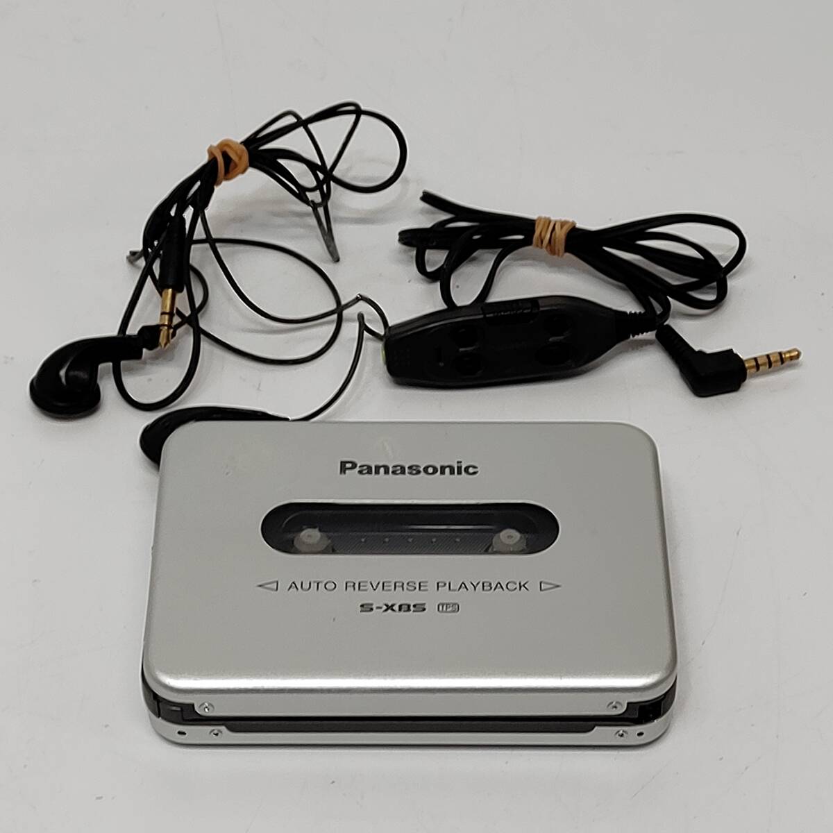 パナソニック RQ-SX35 ステレオカセットプレーヤー Panasonic ポータブル リモコン付 音楽 再生 オーディオ N923 ...