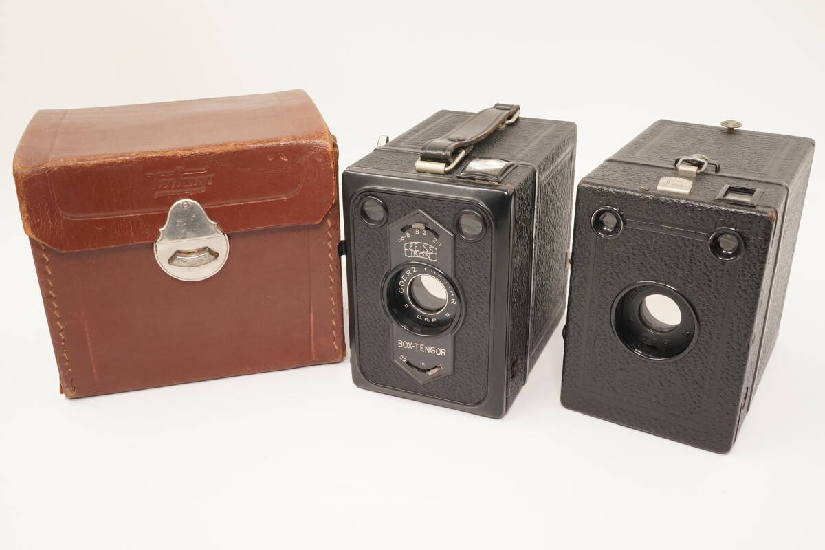 z-1 売り切り ZEISS IKON Box-Tengor 54/2 F11/ 16/ 22 F18/ 25 GOERZ FRONTAR ...