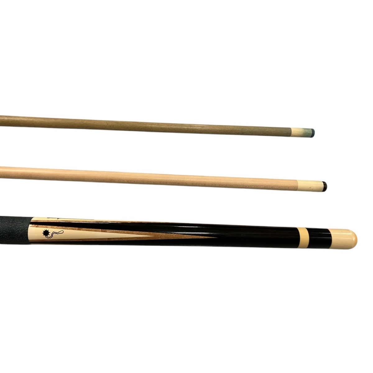 DAVID HOWARD BY MEUCCI DHシリーズ ビリヤード キュー 4剣 メウチ シャフト2本付 約147cm 中古 ...