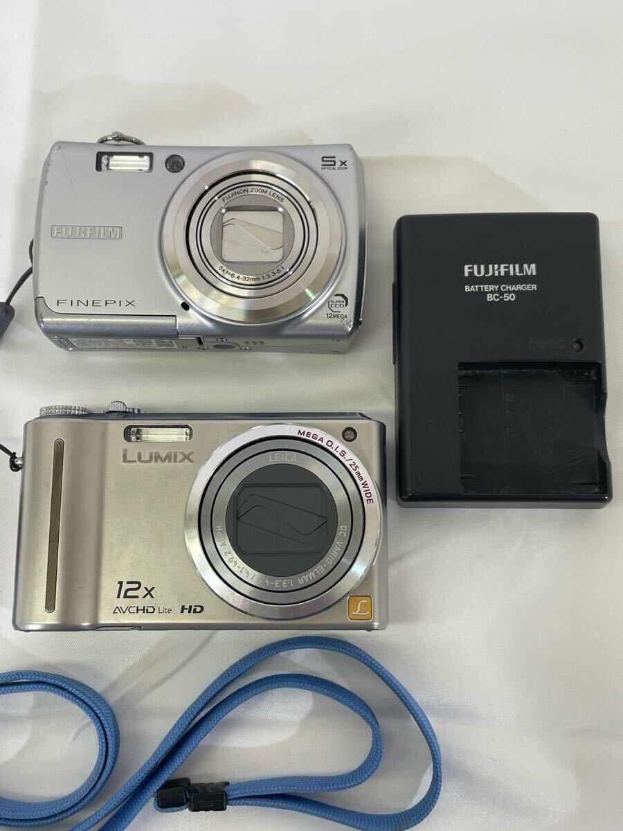 【F741-j】 デジタルカメラ 6点 Powershot tx1 EX-Z55 DMC-FX37 EX-ZS27 L18 DMC-FX01 ...