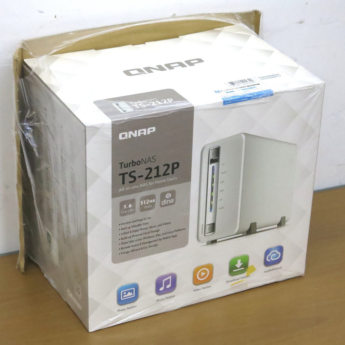 未使用 QNAP TS-212P TurboNAS 1.6GHz CPU 512MBメモリ 2ベイ/HDD2台内蔵可能 クラウド・サーバー /【Buyee】 Buyee - Japanese ...