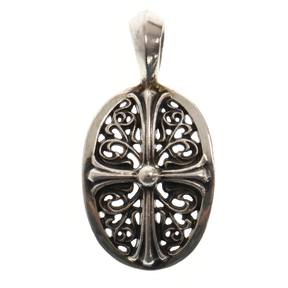 CHROME HEARTS クロムハーツ CLSC OVAL クラシックオーバル シルバーネックレストップ /【Buyee】 Buyee ...
