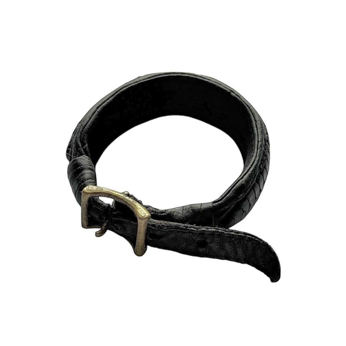 KMRii Archive Leather Bracelet Bangle ケムリ アーカイブ ブレスレット LGB l.g.b ...
